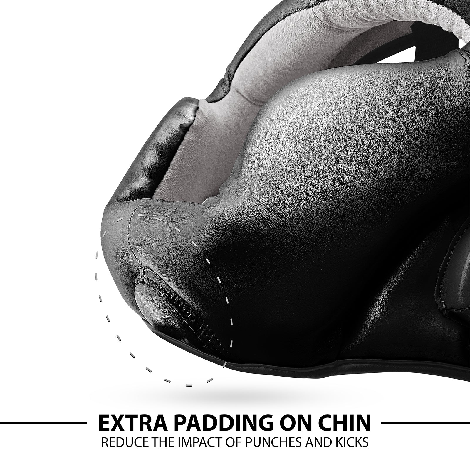 DXM Boxing Head Guard - Boxing Training Sparring Headgear