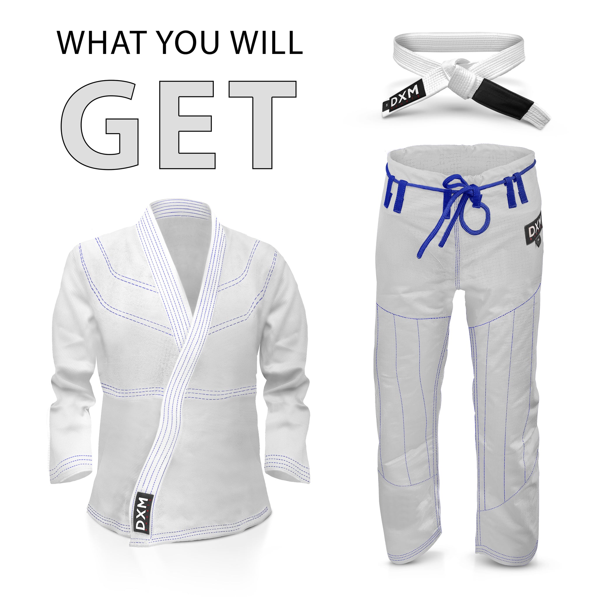 DXM SPORTS Brazilian Jiu Jitsu Gi Uniforms Adult - Buy Online